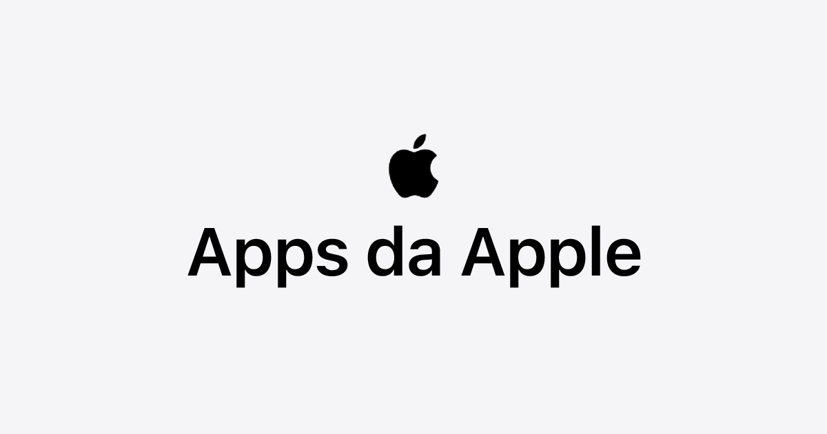Apps da Apple - Apple (BR)