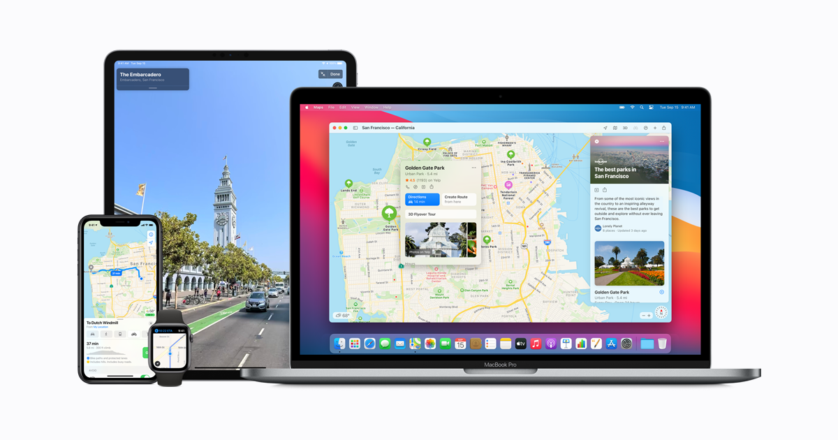 Mapas - Apple (BR)