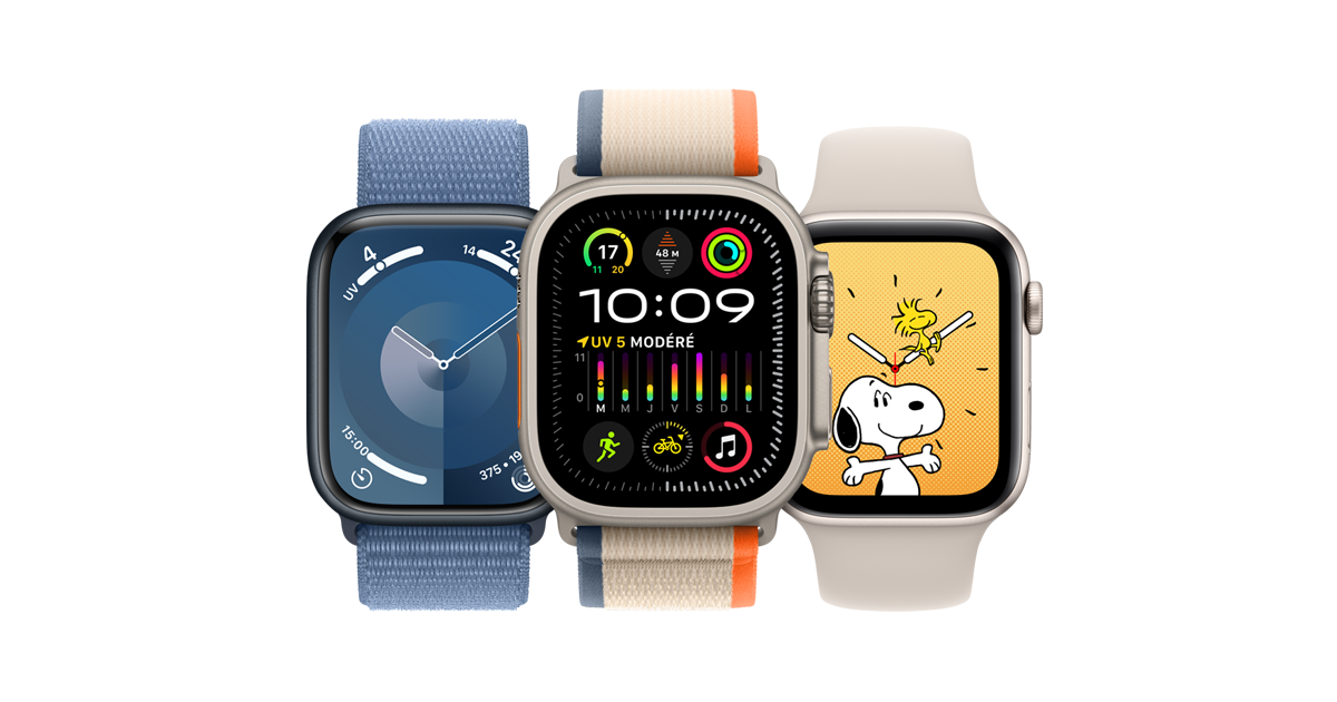 Apple Watch - Comparer les modèles - Apple (FR)