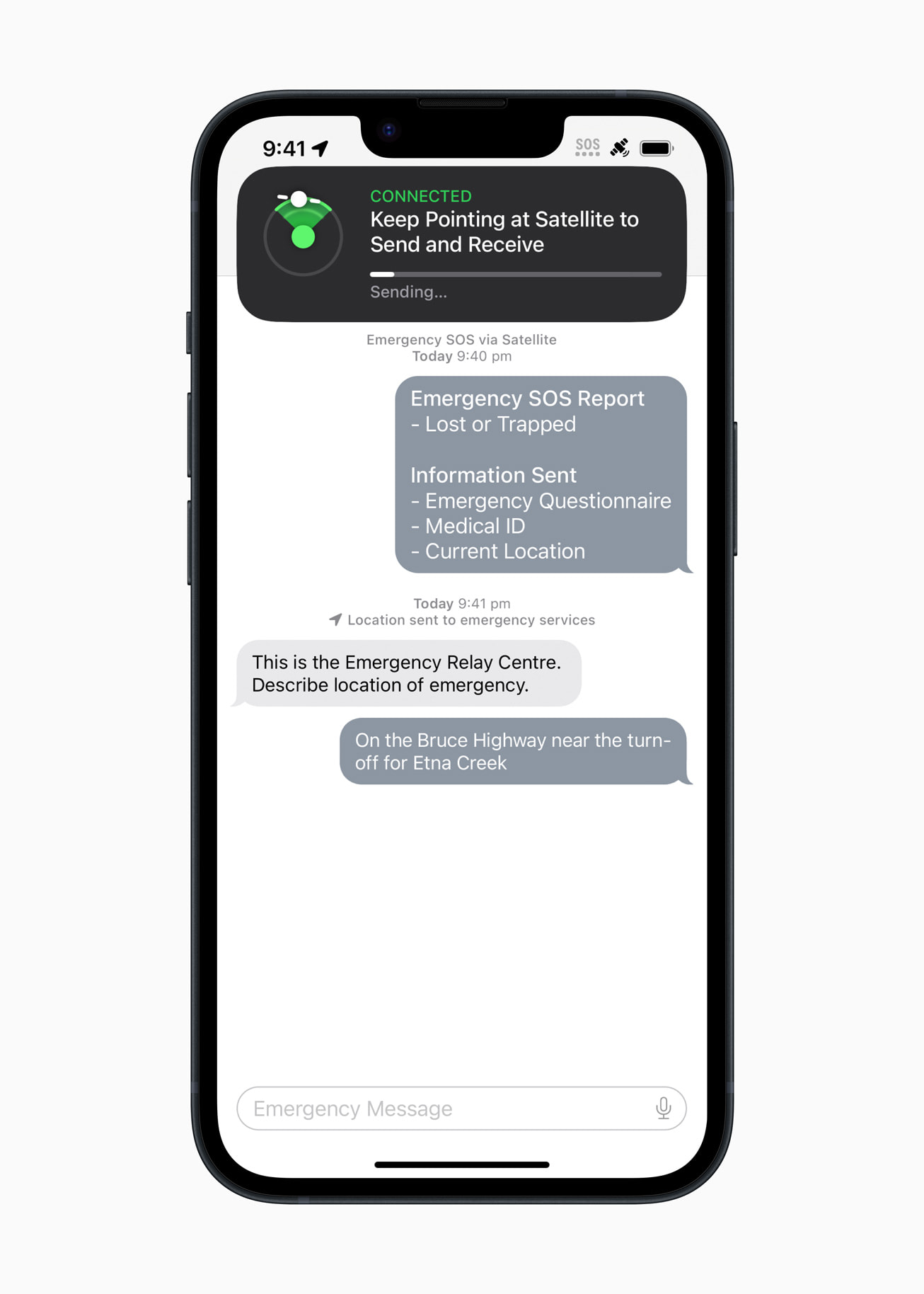 Emergency SOS via satellite available in Australia, New Zealand - Apple ...