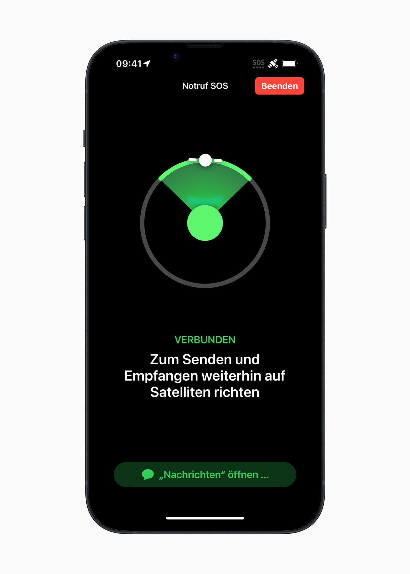Notruf SOS über Satellit in Deutschland, Frankreich, Großbritannien und ...