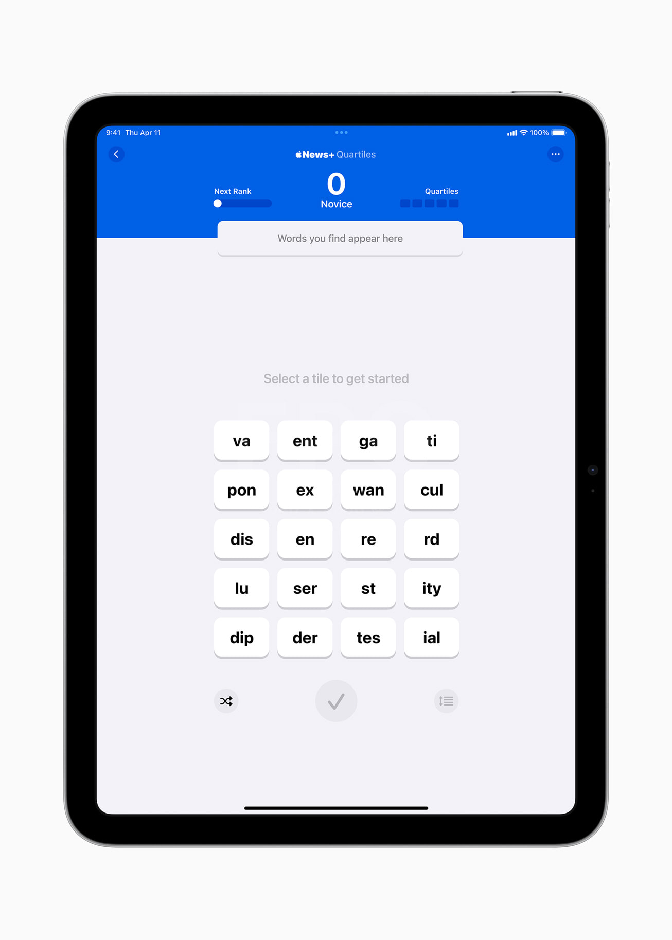 Apple News+ introduces Quartiles, a new game, and Offline Mode for subscribers - Apple