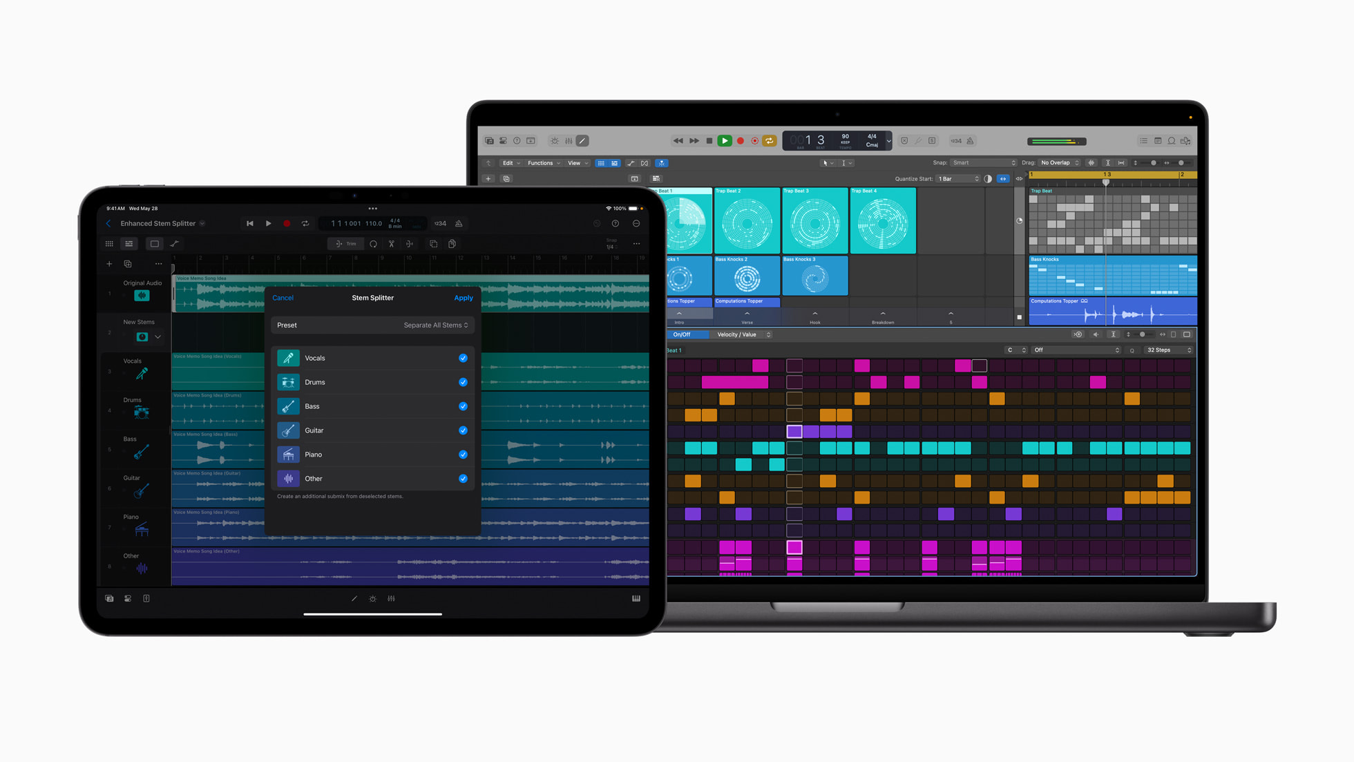 Logic Pro amplifies beat making on Mac and iPad with advanced new capabilities - Apple (BH)