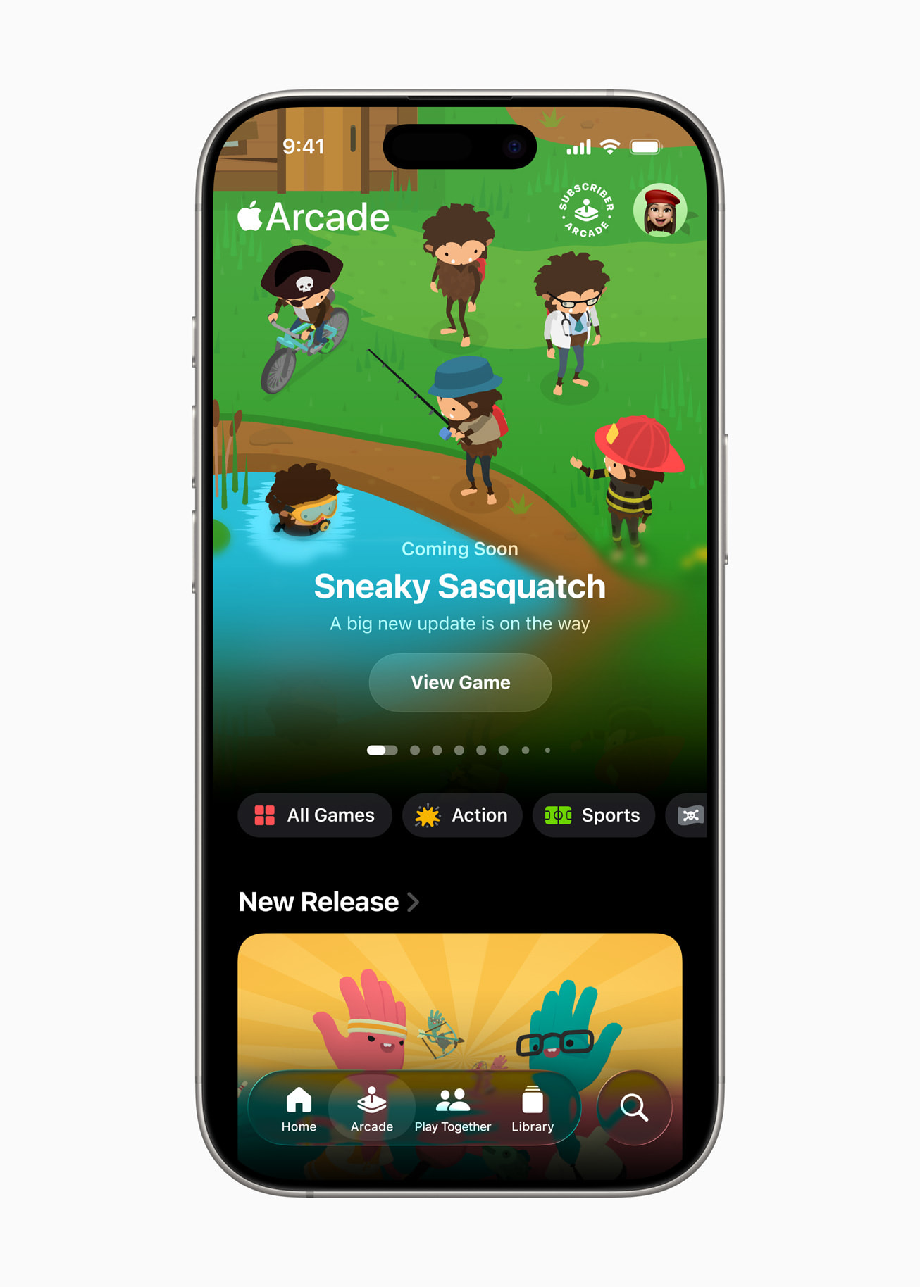 Introducing the Apple Games app: A personalised home for games - Apple (UK)