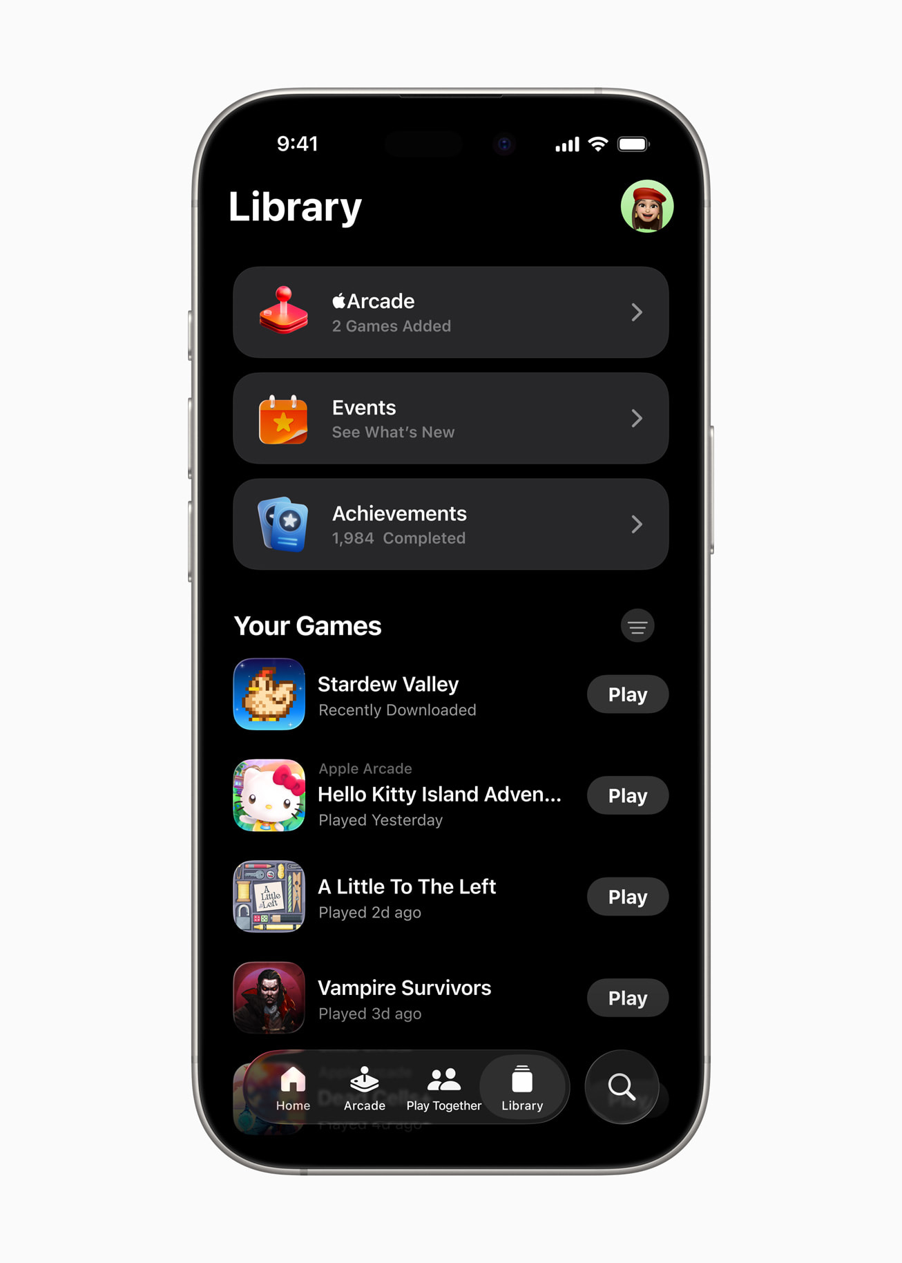 Memperkenalkan aplikasi Apple Games: Beranda yang dipersonalisasi untuk game - Apple (ID)
