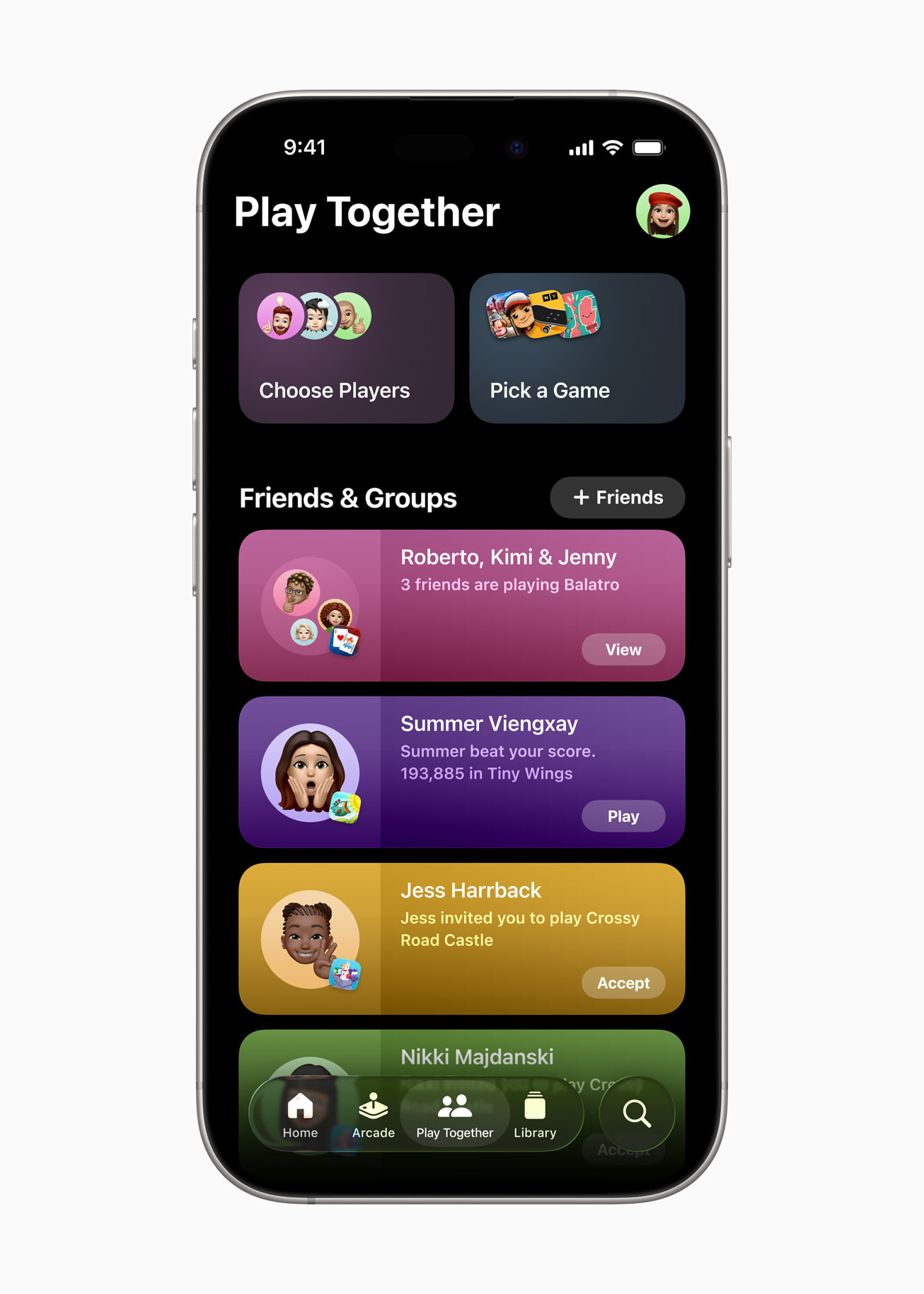 Introducing the Apple Games app: A personalized home for games - Apple (CA)