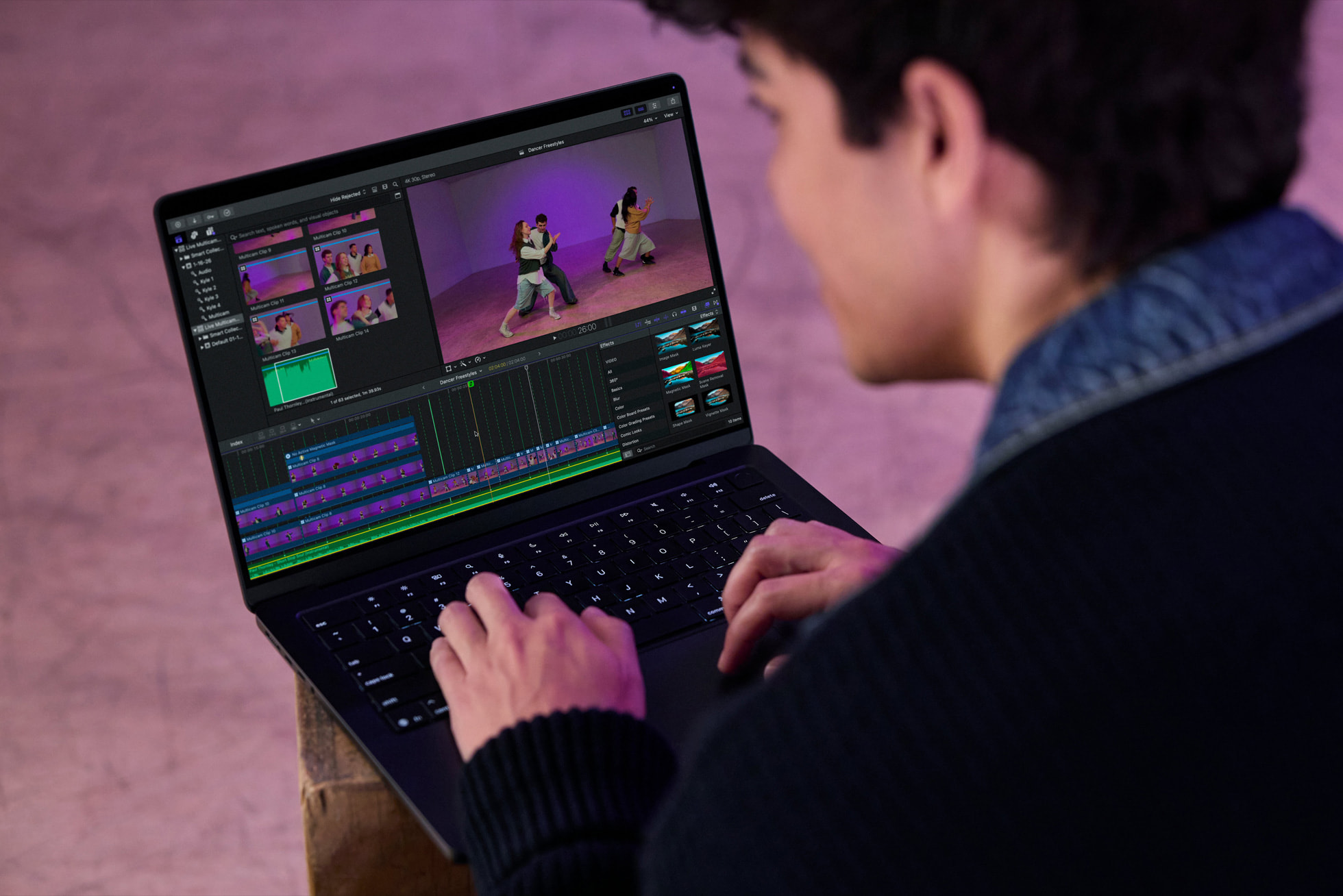 Behind Kyle Hanagami’s viral dance creations edited with Final Cut Pro ...