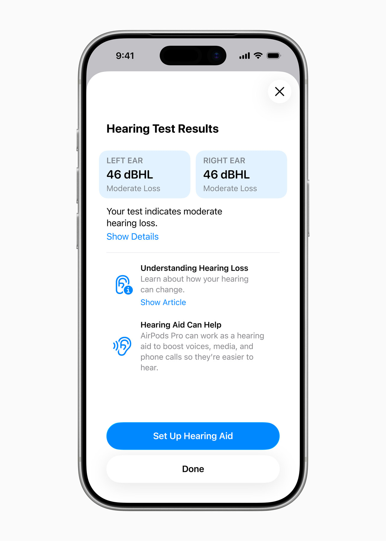 Hearing Test and Hearing Aid features available today with AirPods Pro ...
