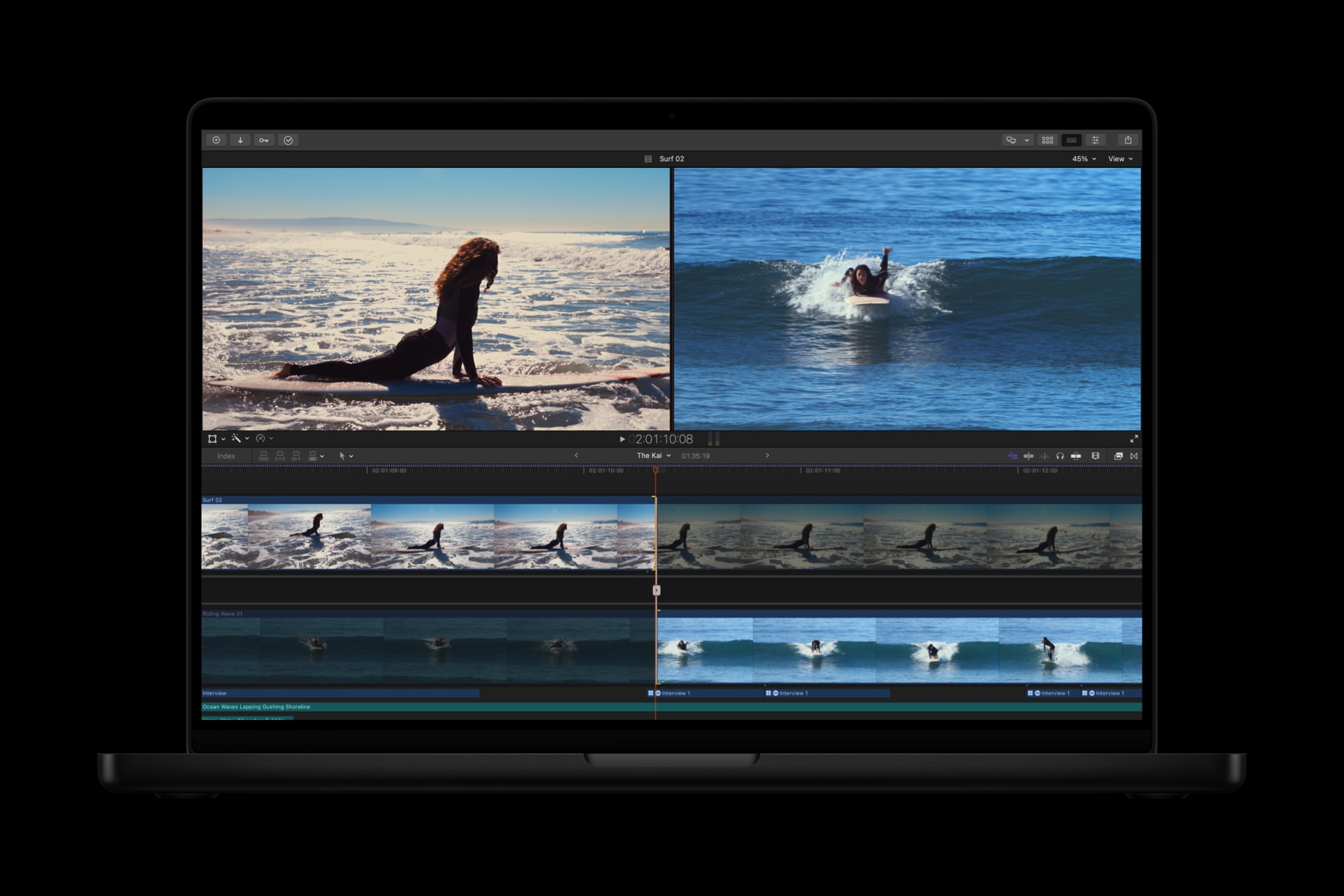 Apple Creator Studio gets smarter, faster, and more connected - Apple