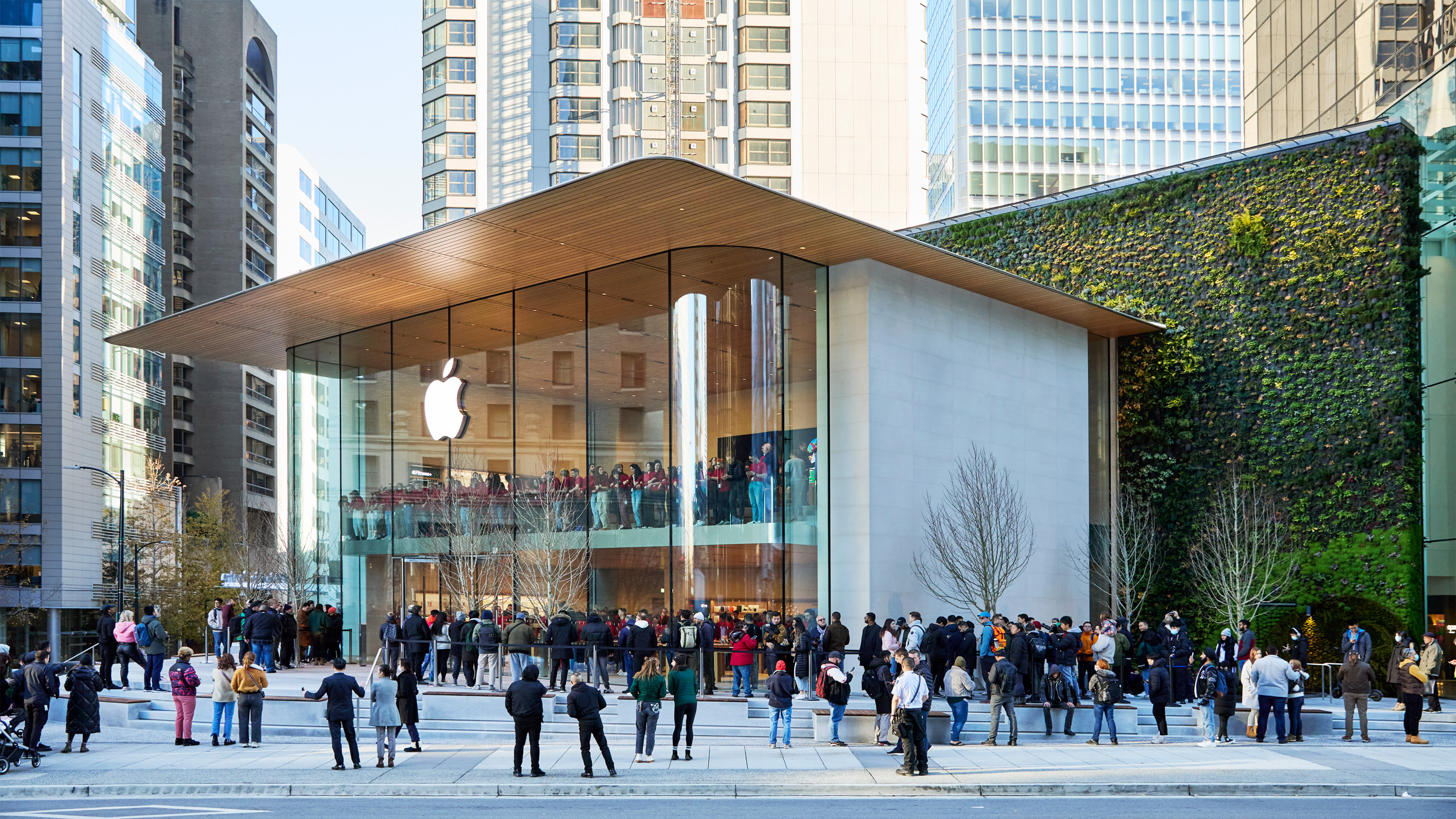The new Apple Pacific Centre opens in Vancouver - Apple