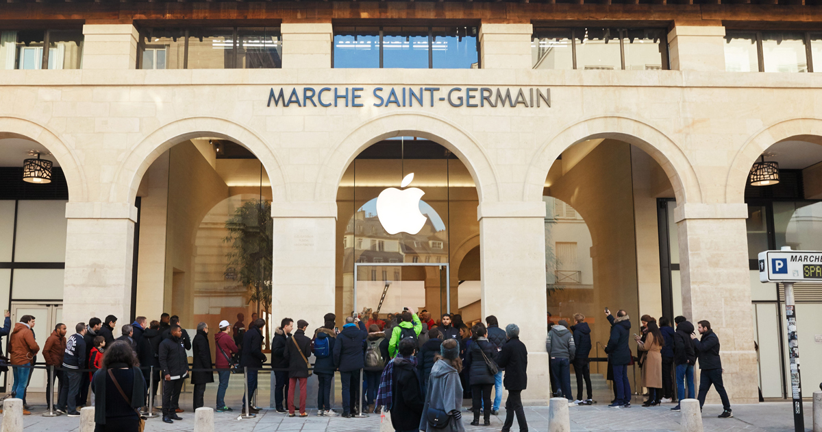 Apple Marché Saint-Germain opens in Paris - Apple