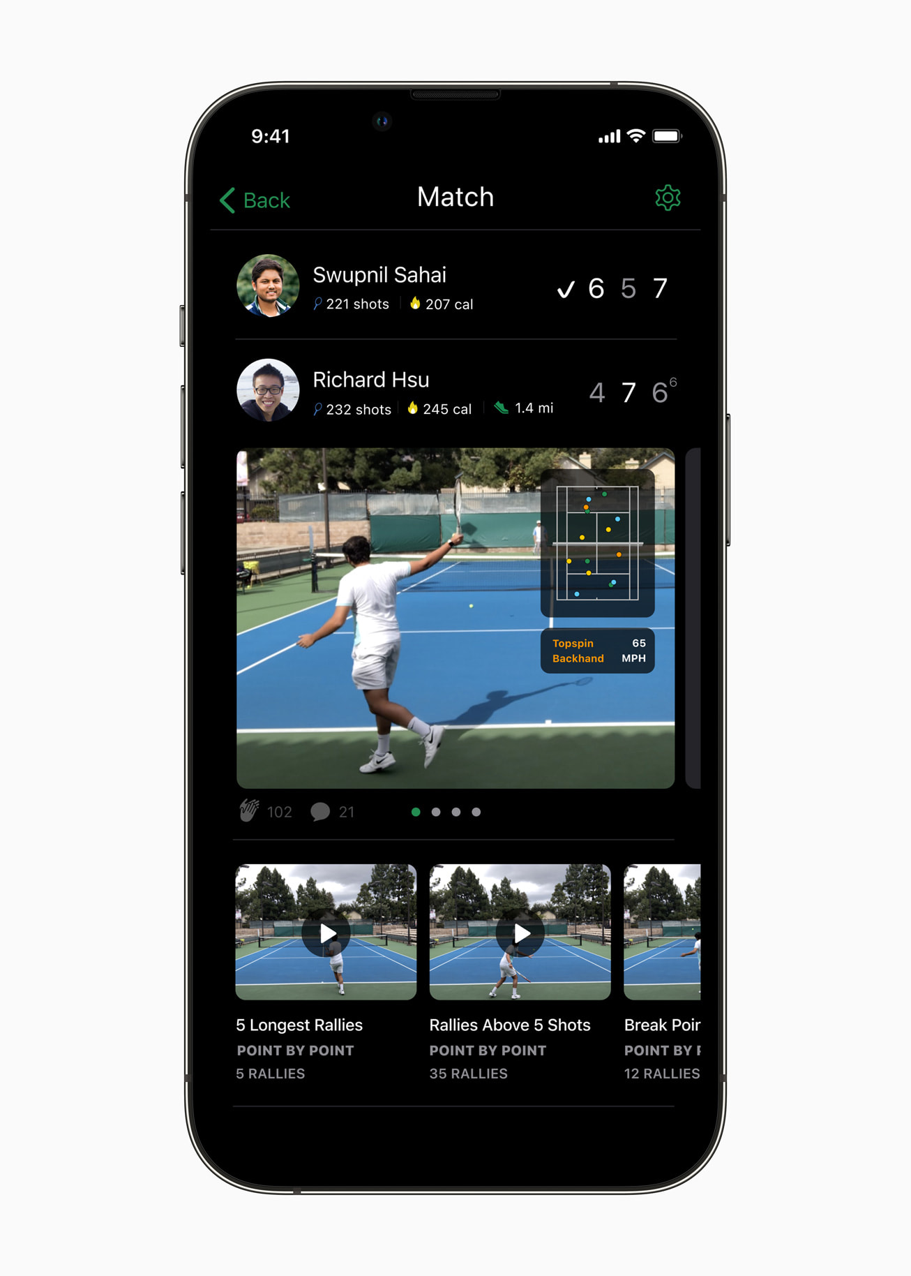 Swupnil Sahai and his co-founder serve an ace with AI-powered SwingVision - Apple