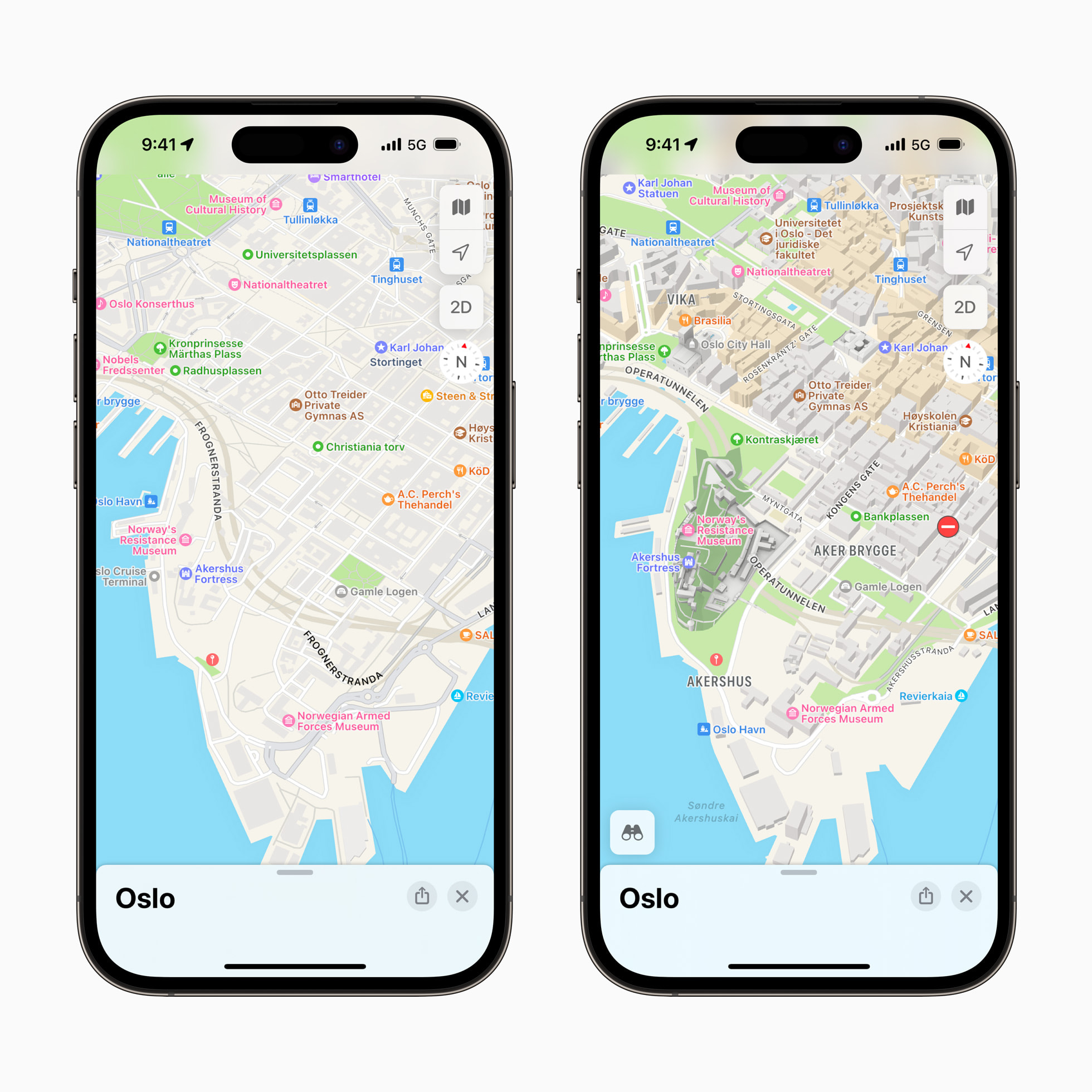 Apple lanserar en helt ny karta över Finland, Norge och Sverige ...