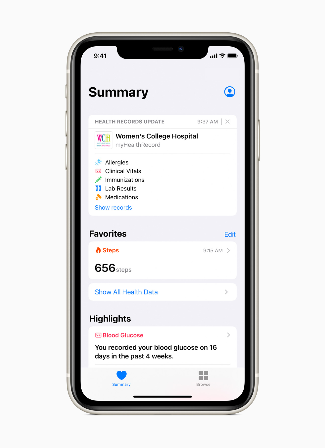 Health Records on iPhone available today in the UK and Canada - Apple