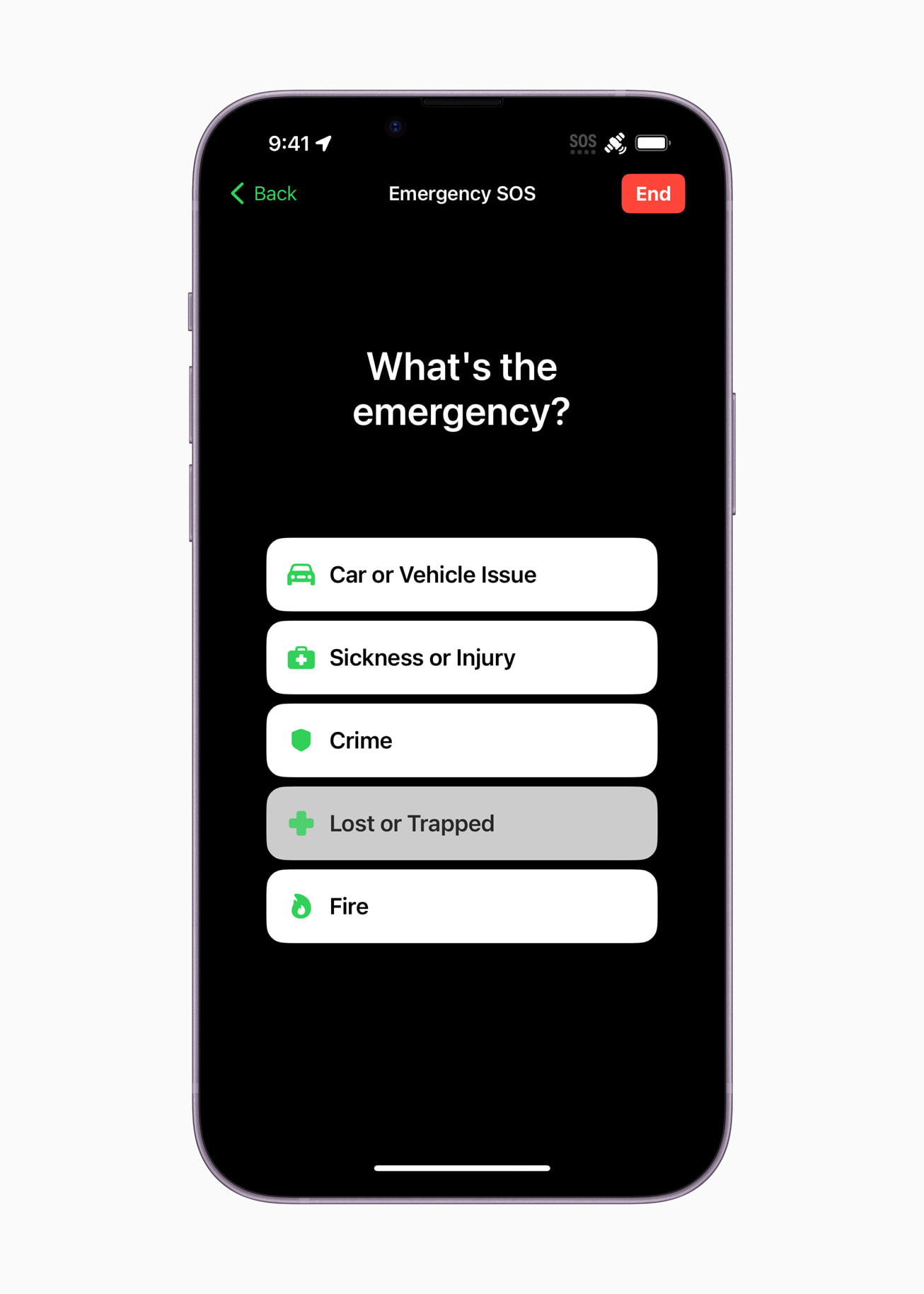 Emergency SOS via satellite available today on iPhone 14 lineup - Apple