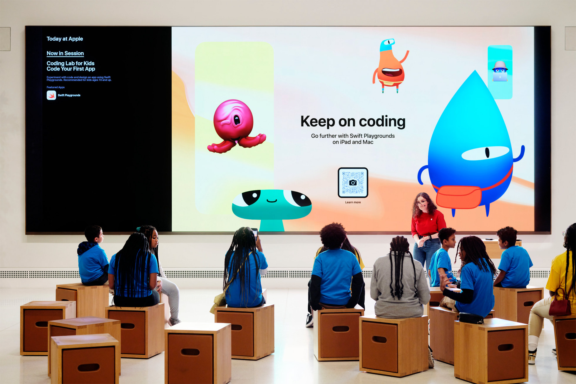 Apple expands its coding education resources with a new Today at Apple session - Apple