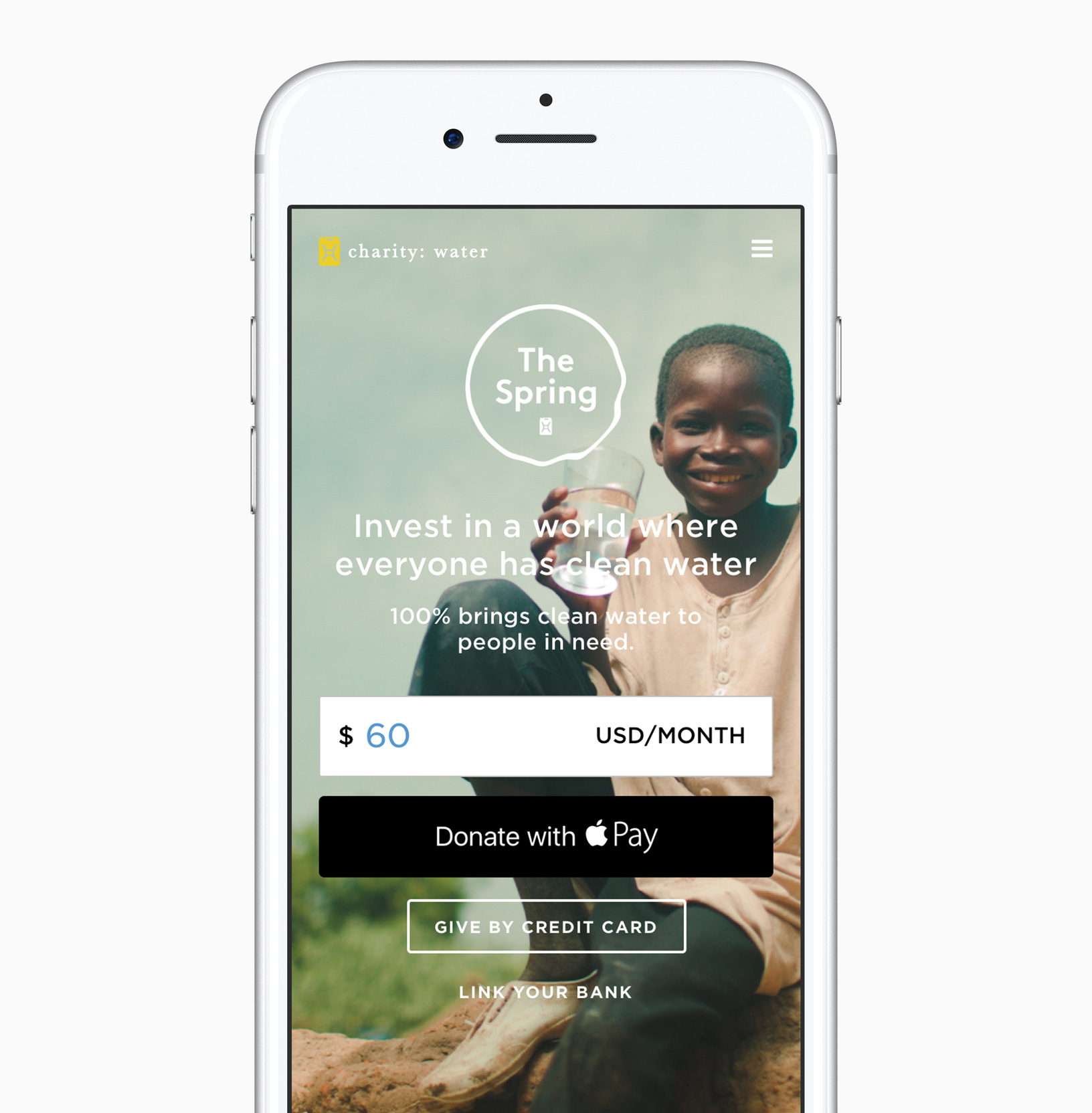 A touch of giving with Apple Pay - Apple