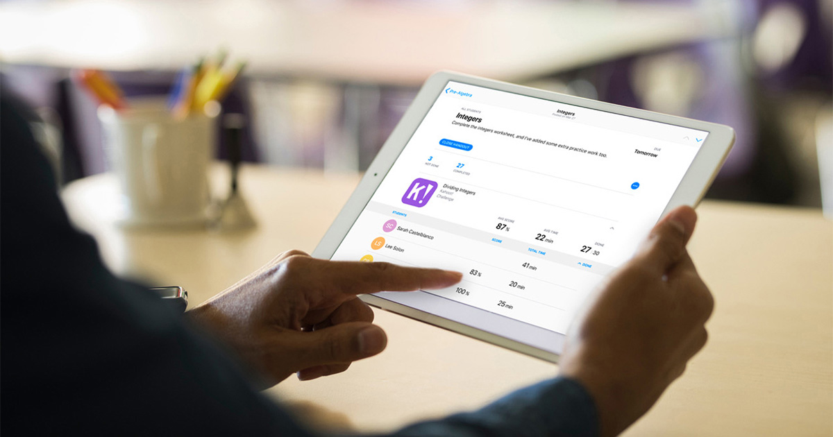 Apple’s free Schoolwork app now available for teachers - Apple