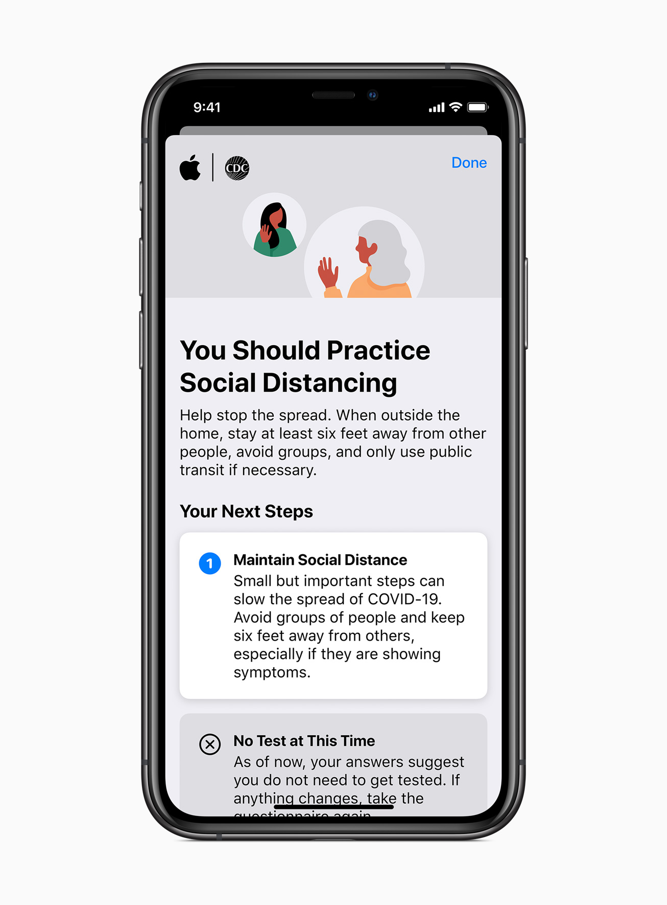 Apple releases new COVID-19 app and website based on CDC guidance - Apple
