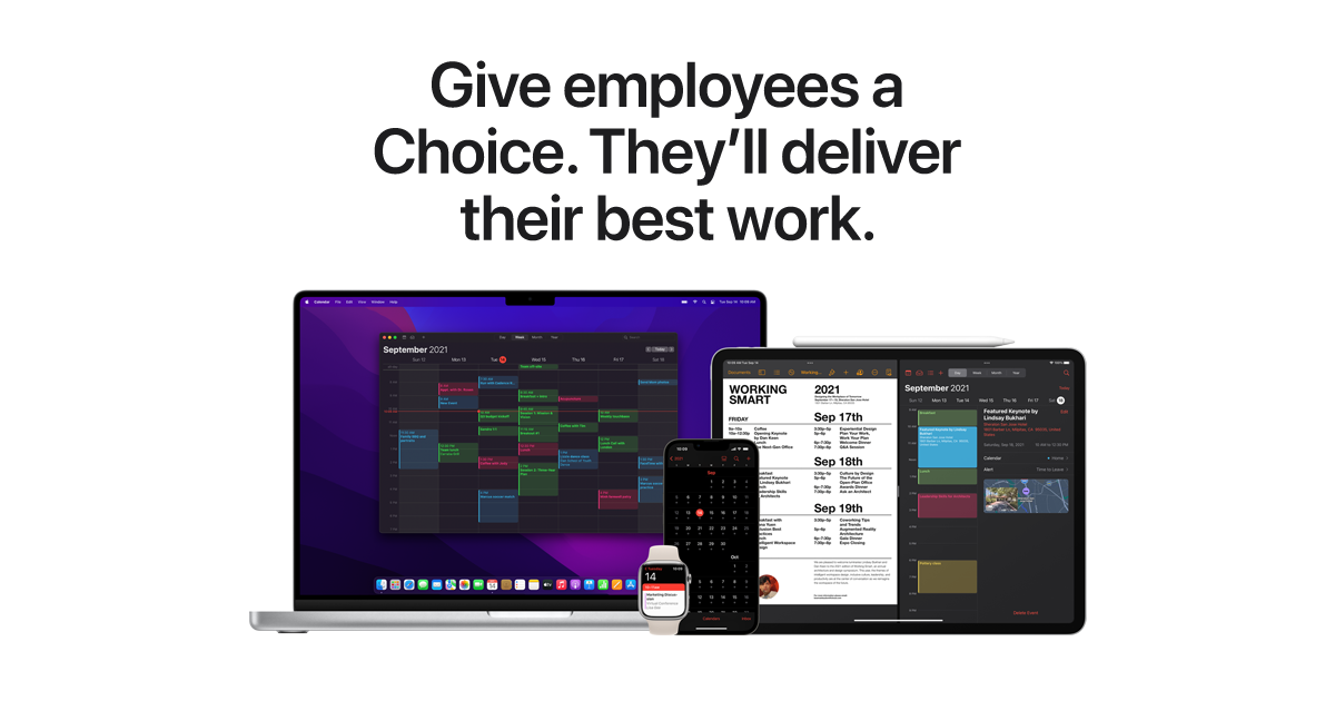 Business - Enterprise - Employee Choice - Apple (SG)