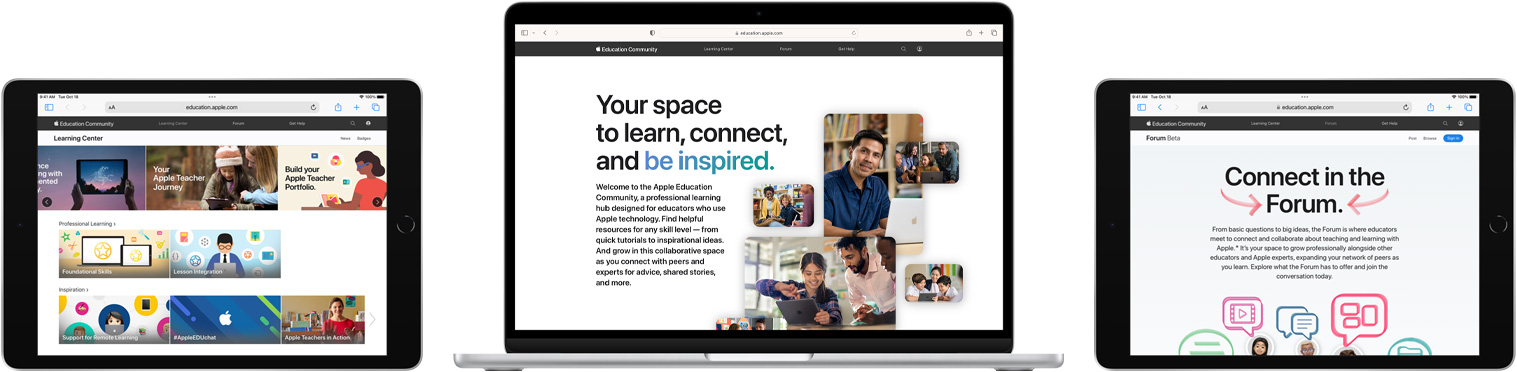 Education - Schools - Professional Learning - Apple (UK)