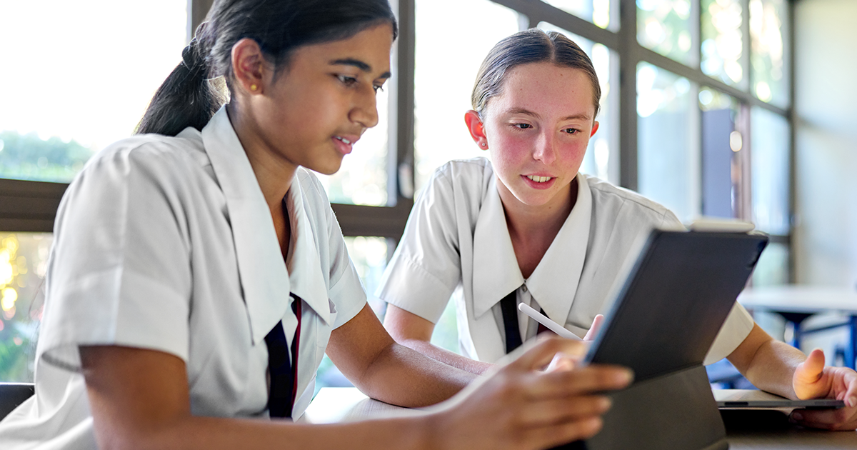 Oppiminen - Perusaste ja toinen aste - Brisbane State High School - Apple (FI)