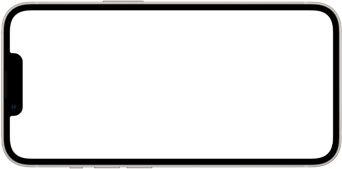 Iphone 13 Frame With Transparent Screen In Graphite PNG Color ...